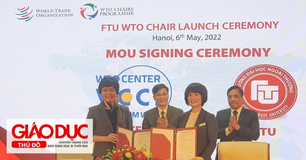 Trường ĐH Ngoại thương khởi động Chương trình WTO Chairs
