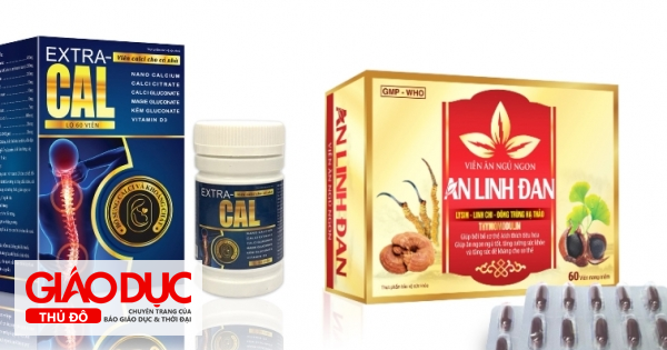 Loạt thực phẩm bảo vệ sức khoẻ bị cảnh báo