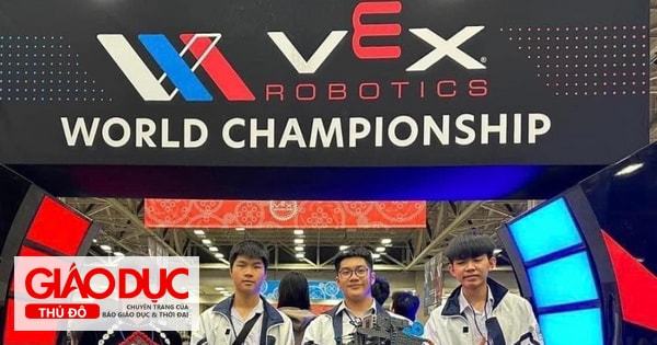 Học sinh Cao Bằng tranh tài tại giải Vô địch thế giới Robot VEX