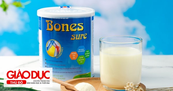 Bones Sure - Bí mật công thức sữa non xương khớp thế hệ mới