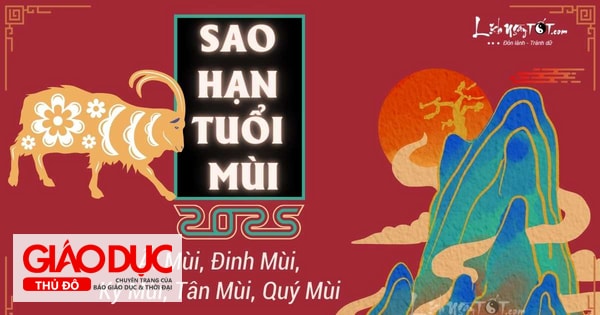 Sao hạn tuổi Mùi năm 2025: Tất cả các tuổi Ất Mùi, Đinh Mùi, Kỷ Mùi ...