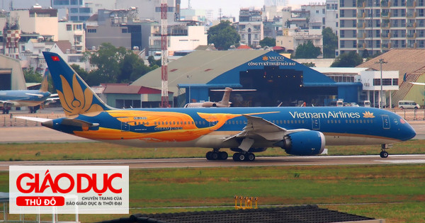 Vietnam Airlines công bố hình ảnh chim Lạc trên máy bay