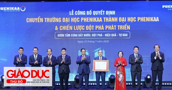 Thủ tướng: Đại học Phenikaa cần tiên phong trong nghiên cứu khoa học, đổi mới sáng tạo