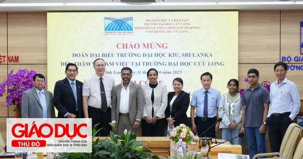 Trường ĐH Cửu Long tăng cường hợp tác với Trường Đại học KIU, Sri Lanka
