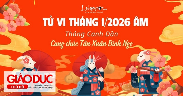 Tử vi tháng 1/2026 của 12 con giáp âm lịch: Tháng Giêng có thật là ...