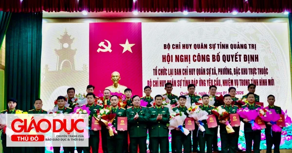 Quảng Trị tổ chức lại Ban Chỉ huy quân sự cấp xã, bổ nhiệm 78 Chỉ huy ...