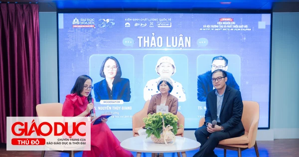Trường Đại học Hoa Sen thúc đẩy học tập suốt đời, phát triển 'nền kinh ...